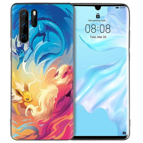 Pokemon phone case Huawei Flareon Jolteon Vaporeon – Pokemon Faction