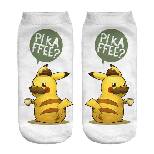 Pokemon socks Mustache Pikachu | Pokemon Faction