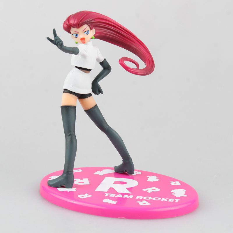 Pokemon figure Jessie and Wobbuffet | Pokemon Faction
