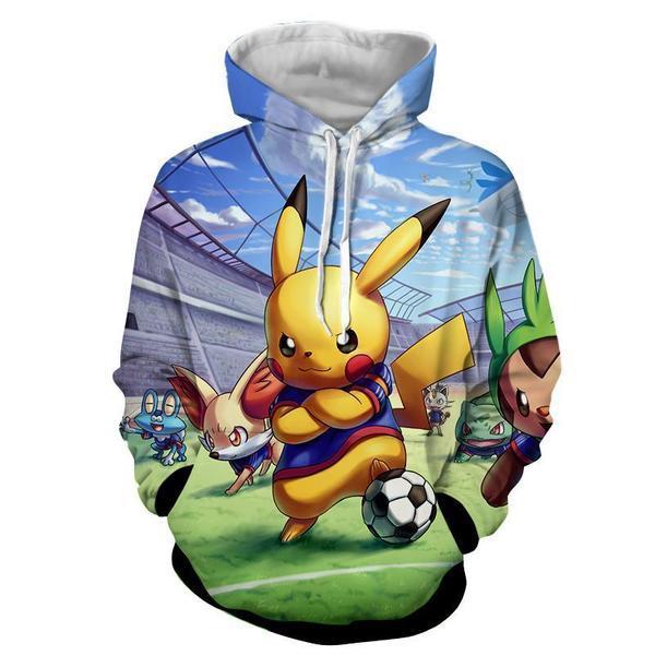 Pokemon hoodie Pikachu Football | Pokemon Faction